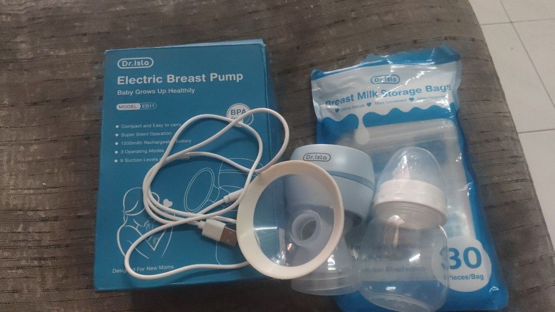 Dr Isla breast pump, Babies & Kids, Nursing & Feeding, Breastfeeding ...