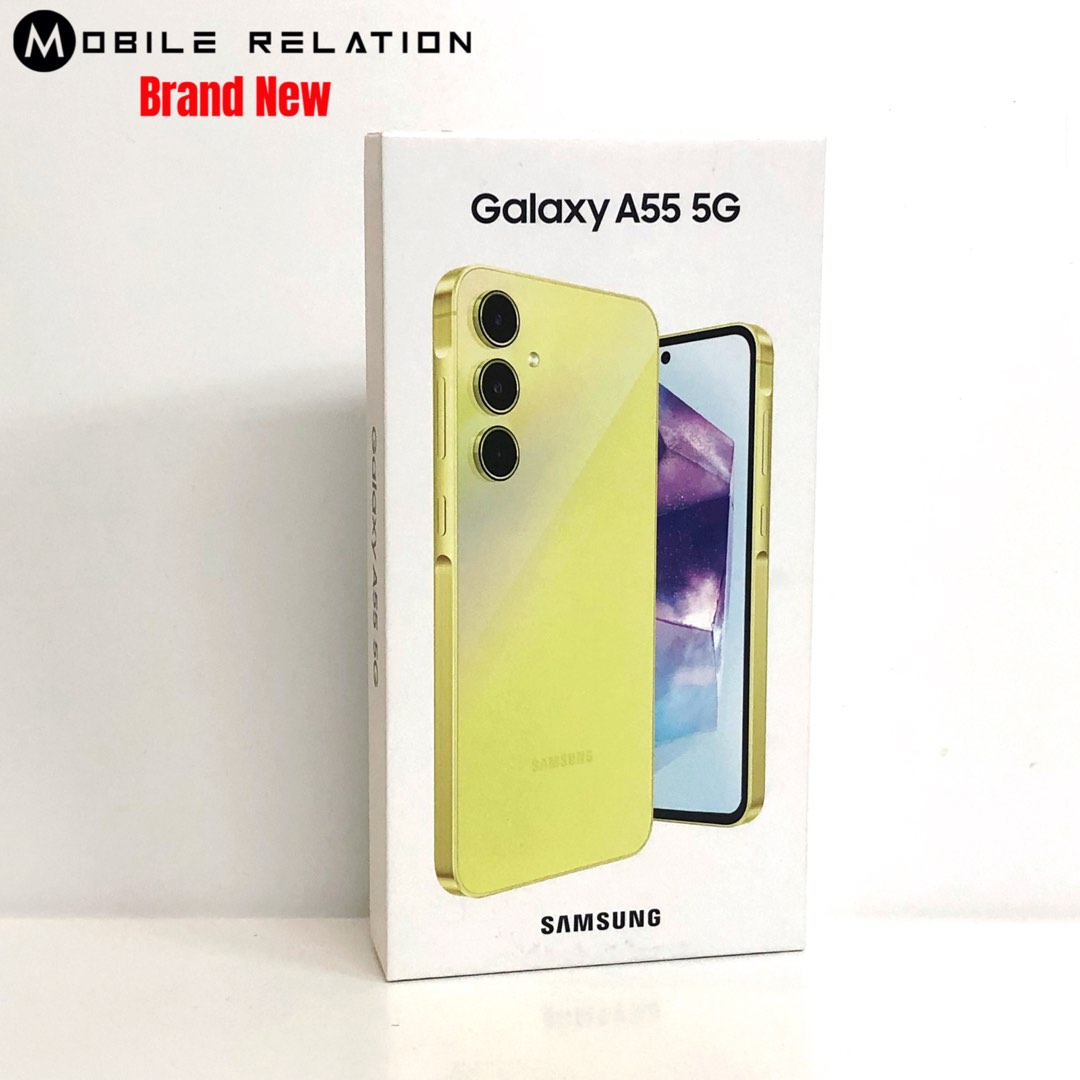 Galaxy A55 5G Awesome Lemon 128GB, Mobile Phones & Gadgets, Mobile ...