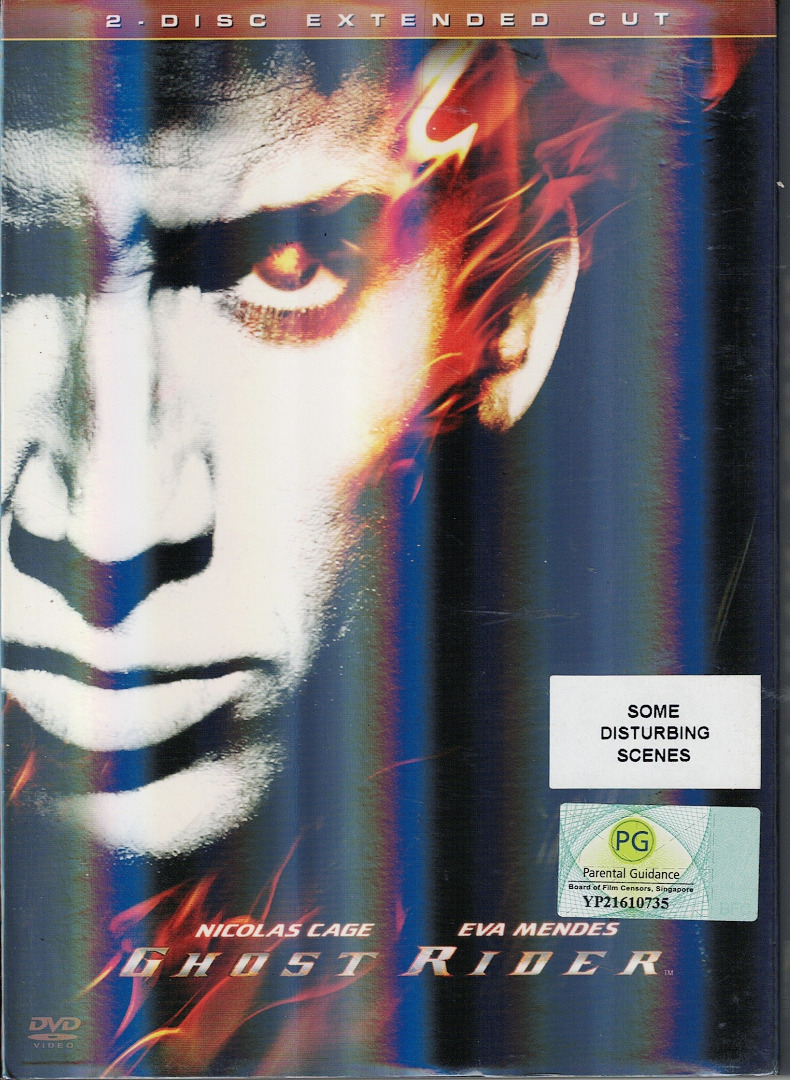 Ghost Rider ***original dvd***, Hobbies & Toys, Music & Media, CDs ...