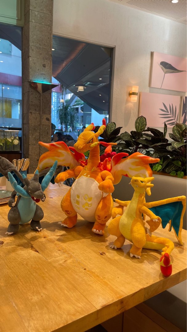 Gmax Charizard Mega Evolve X & Y Pokemon Plushies, Hobbies & Toys, Toys ...