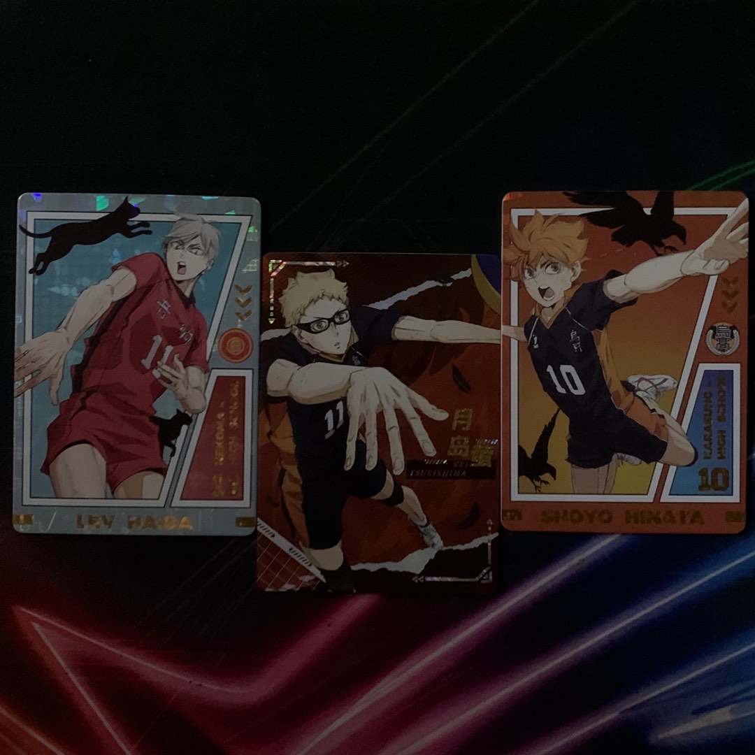 HAIKYUU CARD FUN (OFFICIAL) SET HIGH HITS CARDS, Hobbies & Toys, Toys ...