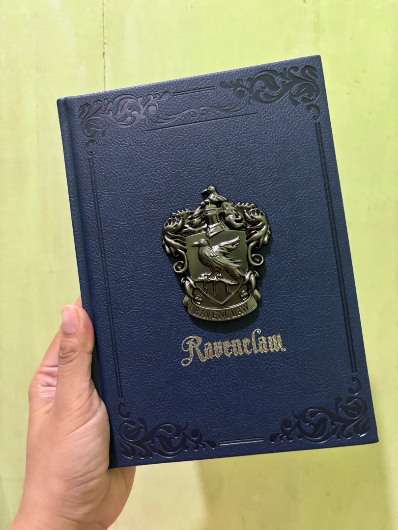 HARRY POTTER RAVENCLAW / SLYTHERIN EMBLEM NOTEBOOK + KEYCAIN SET ...