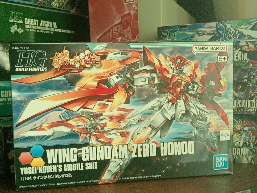 HGBF WING GUNDAM ZERO HONOO, Hobbies & Toys, Toys & Games on Carousell