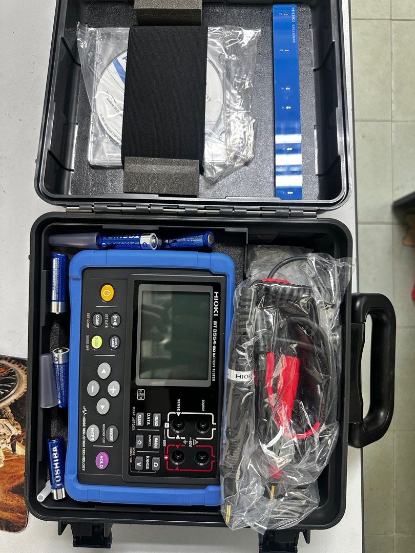 HIOKI Battery Tester BT3554-50 (With test lead) / BT3554-51 (Complete ...