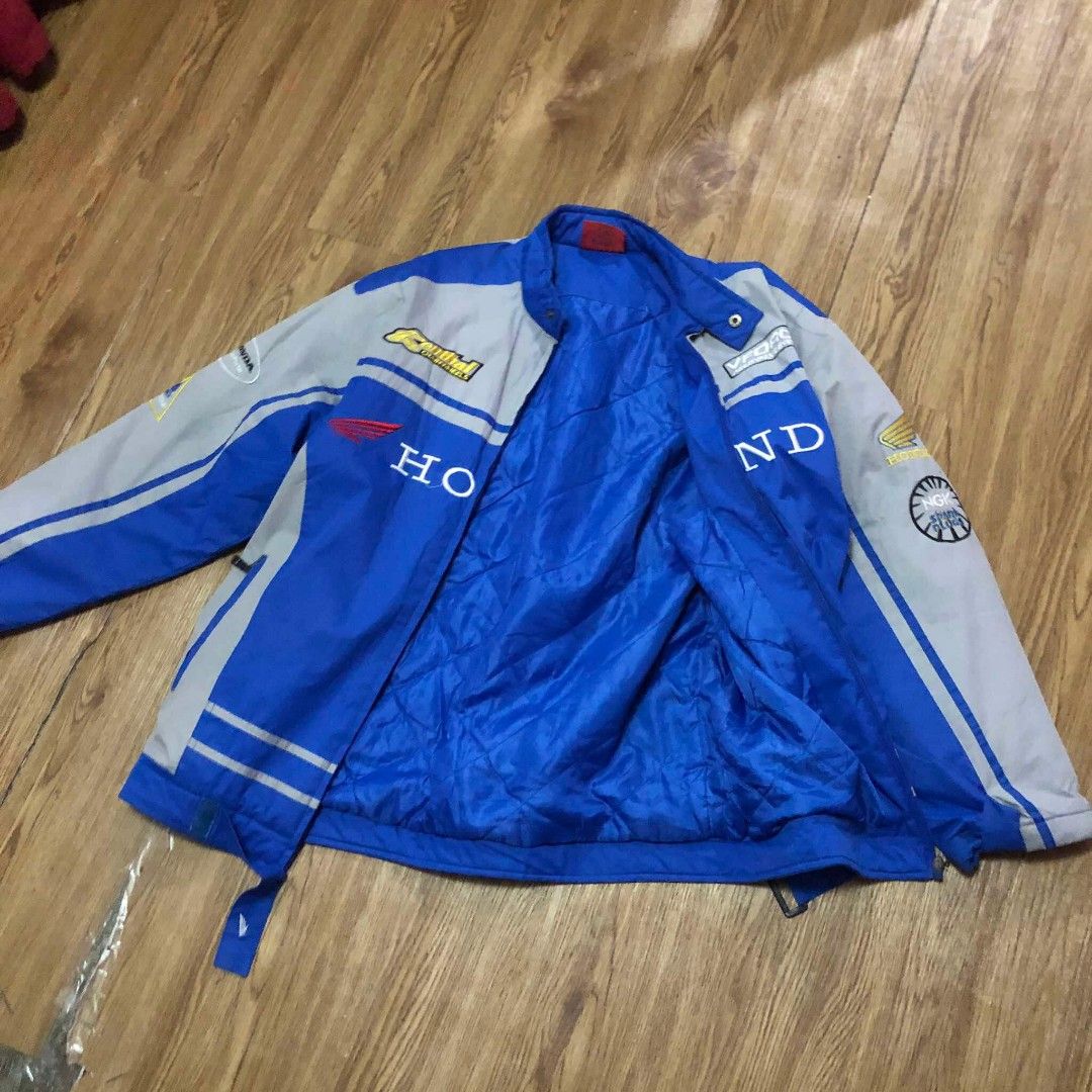 HONDA Riders Club America Riders Jacket logo bike wear, Men's Fashion ...