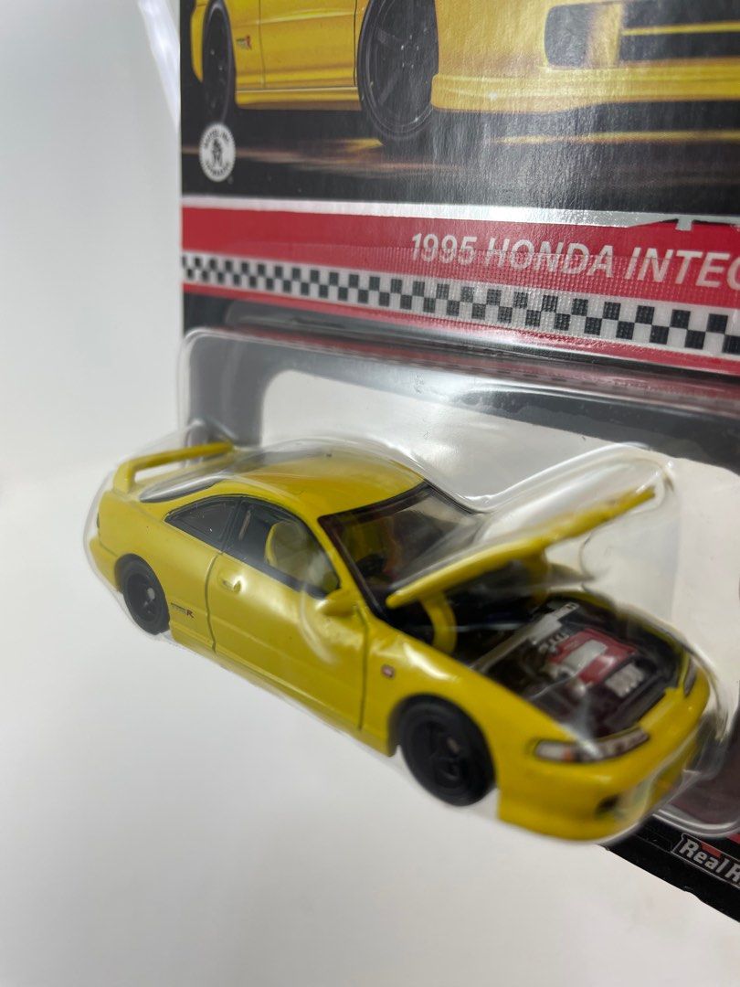 Hot Wheels 2024 RLC Exclusive 1995 Honda Integra Type-R Yellow, Hobbies ...