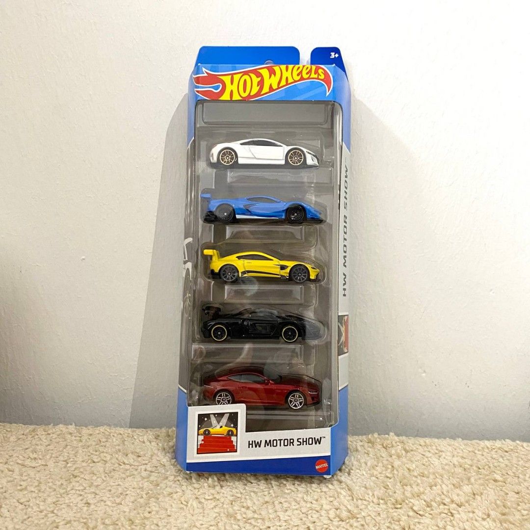 Hot wheels 5 packs exotic HW motor show, Hobbies & Toys, Toys & Games ...