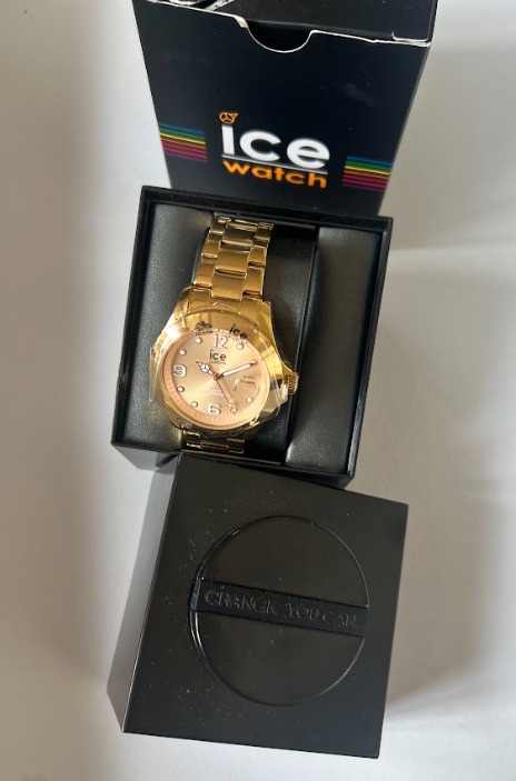 Ice Watch Gold, Luxury, Watches on Carousell