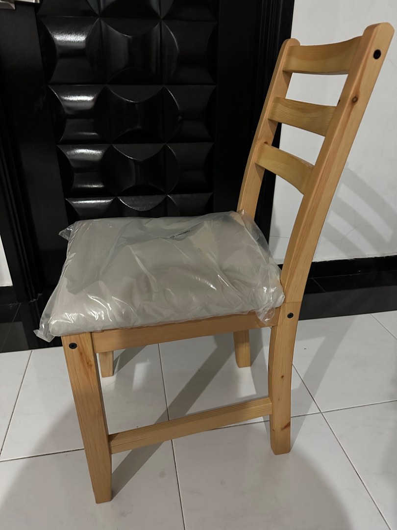 Ikea lerhamn dining chair, Furniture & Home Living, Furniture, Chairs ...