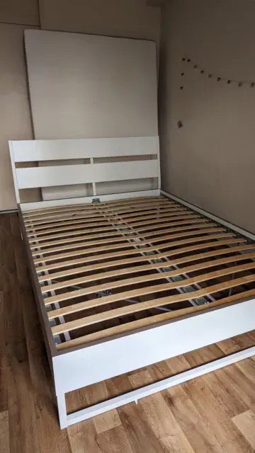 IKEA TRYSIL Bed Frame, Furniture & Home Living, Furniture, Bed Frames ...
