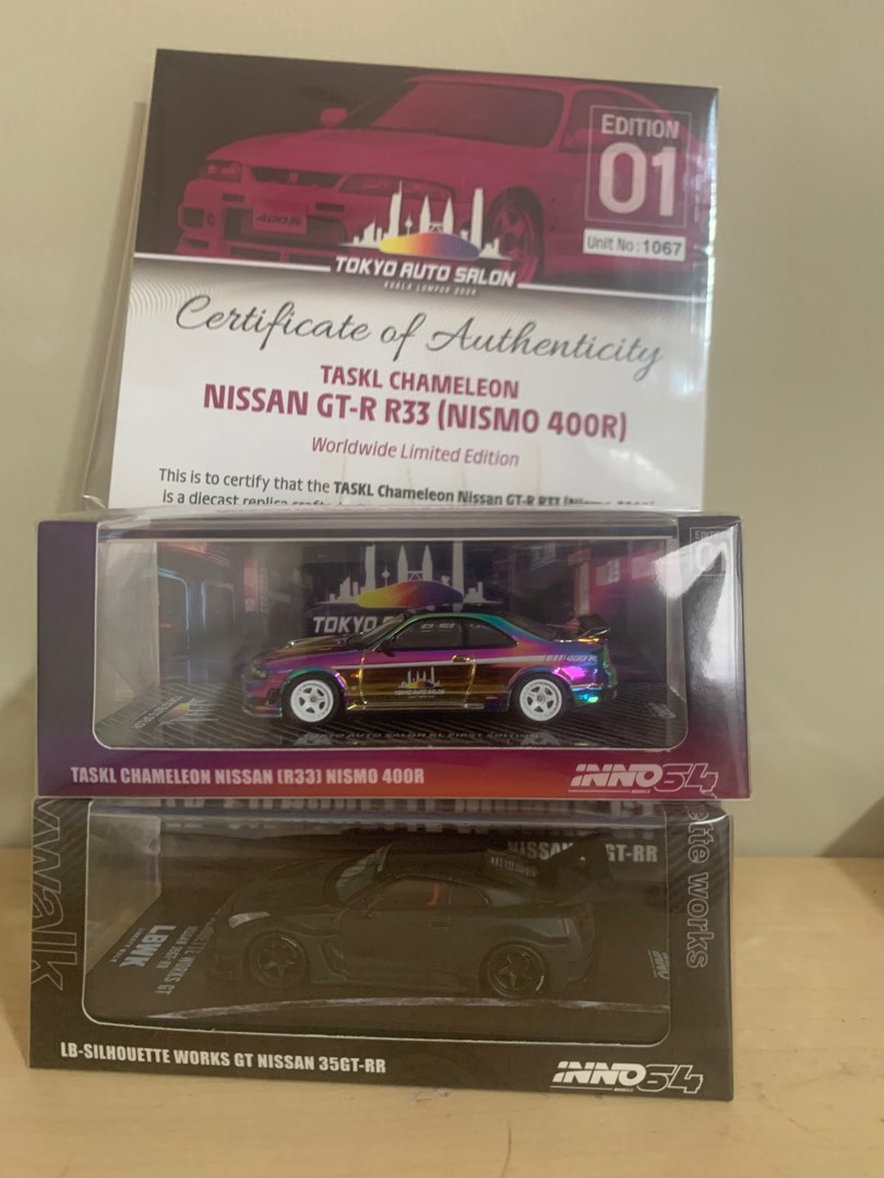 Inno TASKL R33 & Inno R35 Carbon Matte Black, Hobbies & Toys ...