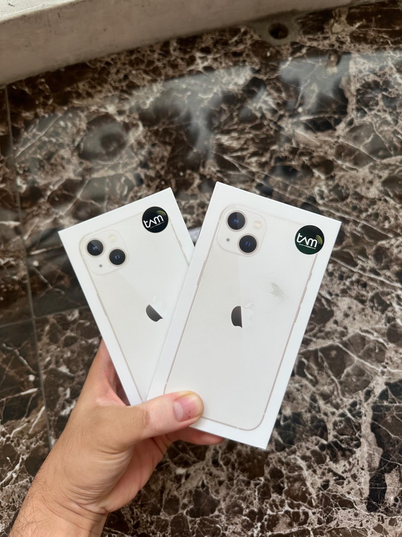 iphone 13 putih starlight iBox new baru, Telepon Seluler & Tablet ...