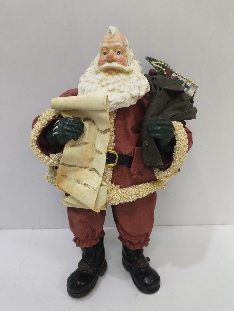 Japan Vintage Paper Mache Santa Clause Designed for Gisela Graham Ltd ...