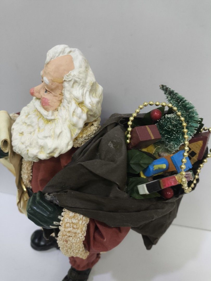 Japan Vintage Paper Mache Santa Clause Designed for Gisela Graham Ltd ...