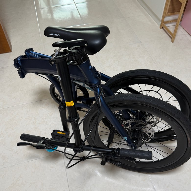 JAVA ZELO SHIMANO 7-SPEED FOLDING BICYCLE VERSION 2 | DUAL DISC BRAKE ...