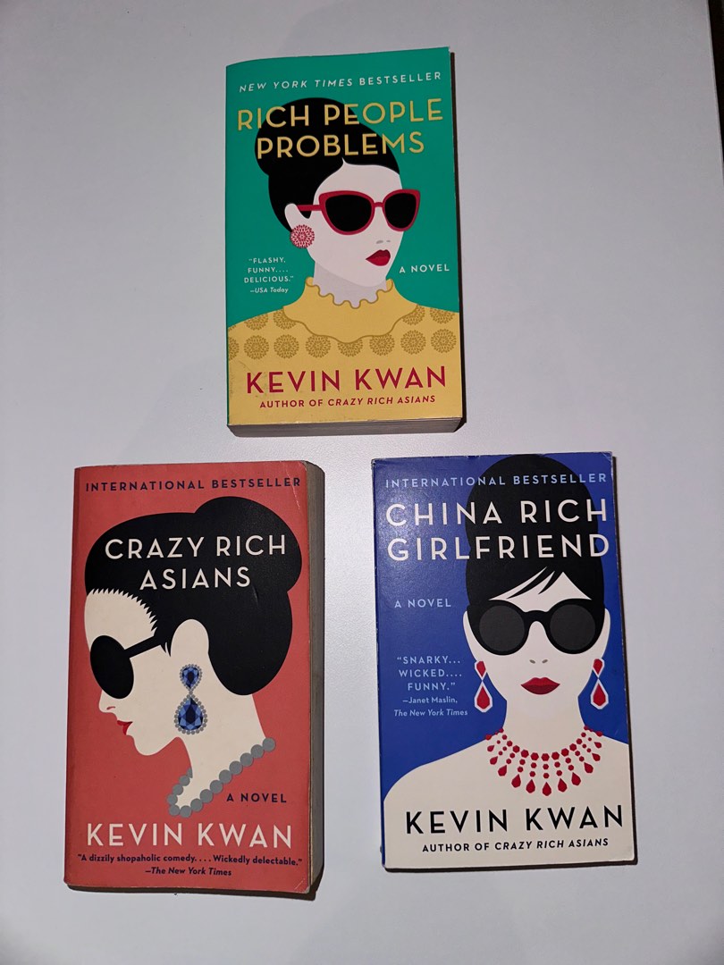 KEVIN KWAN BOOKS [Crazy Rich Asians, Rich People Problems, China Rich ...
