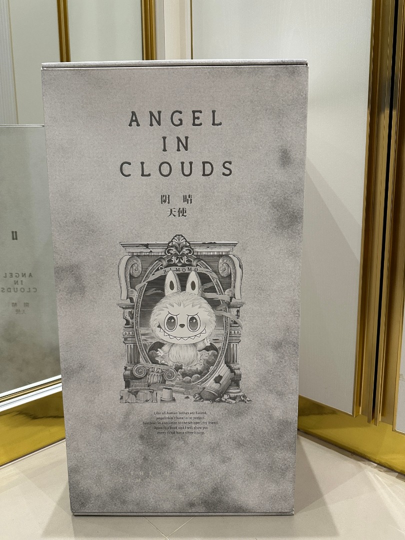LABUBU ANGEL IN CLOUDS Vinyl Face Doll - Original Popmart The Monsters ...