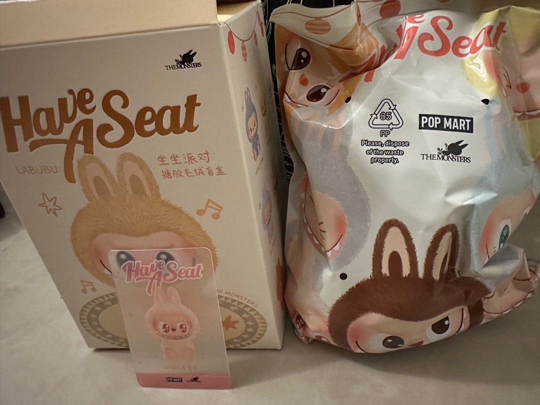 Labubu dada pink, Hobbies & Toys, Toys & Games on Carousell