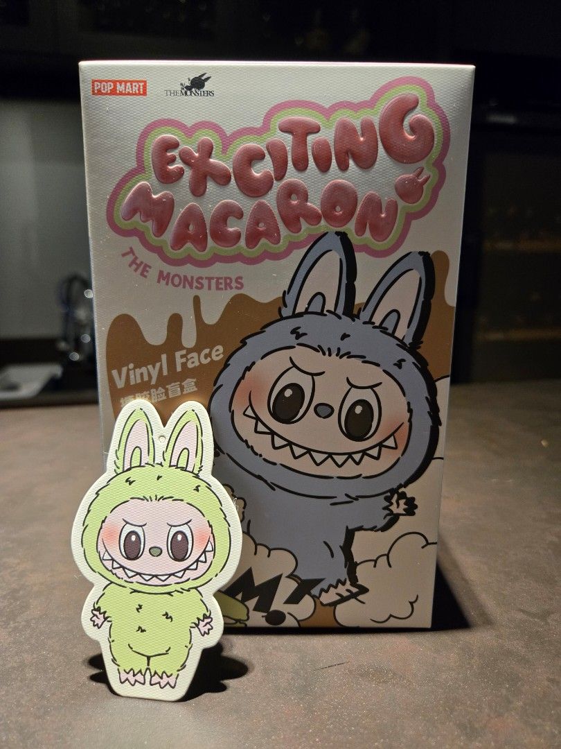 Labubu Exciting Macaron v1, Hobbies & Toys, Toys & Games on Carousell