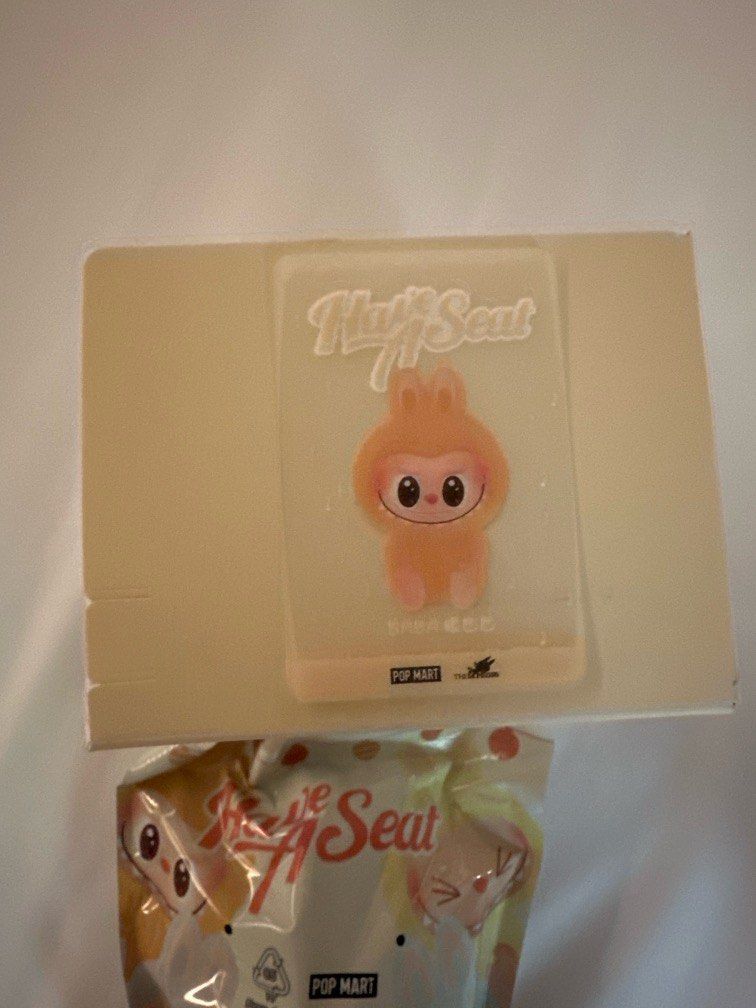 Labubu Have a seat V2 pop mart baba, Hobbies & Toys, Toys & Games on ...