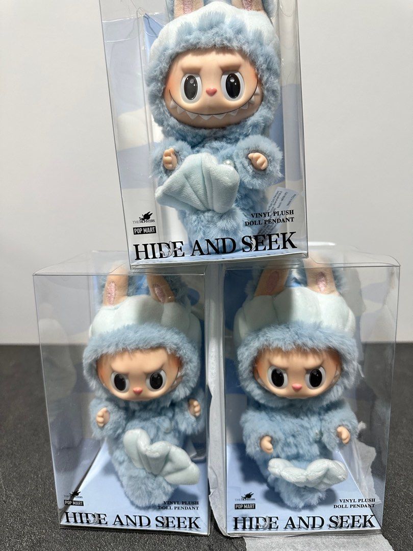 Labubu hide and seek, Hobbies & Toys, Toys & Games on Carousell