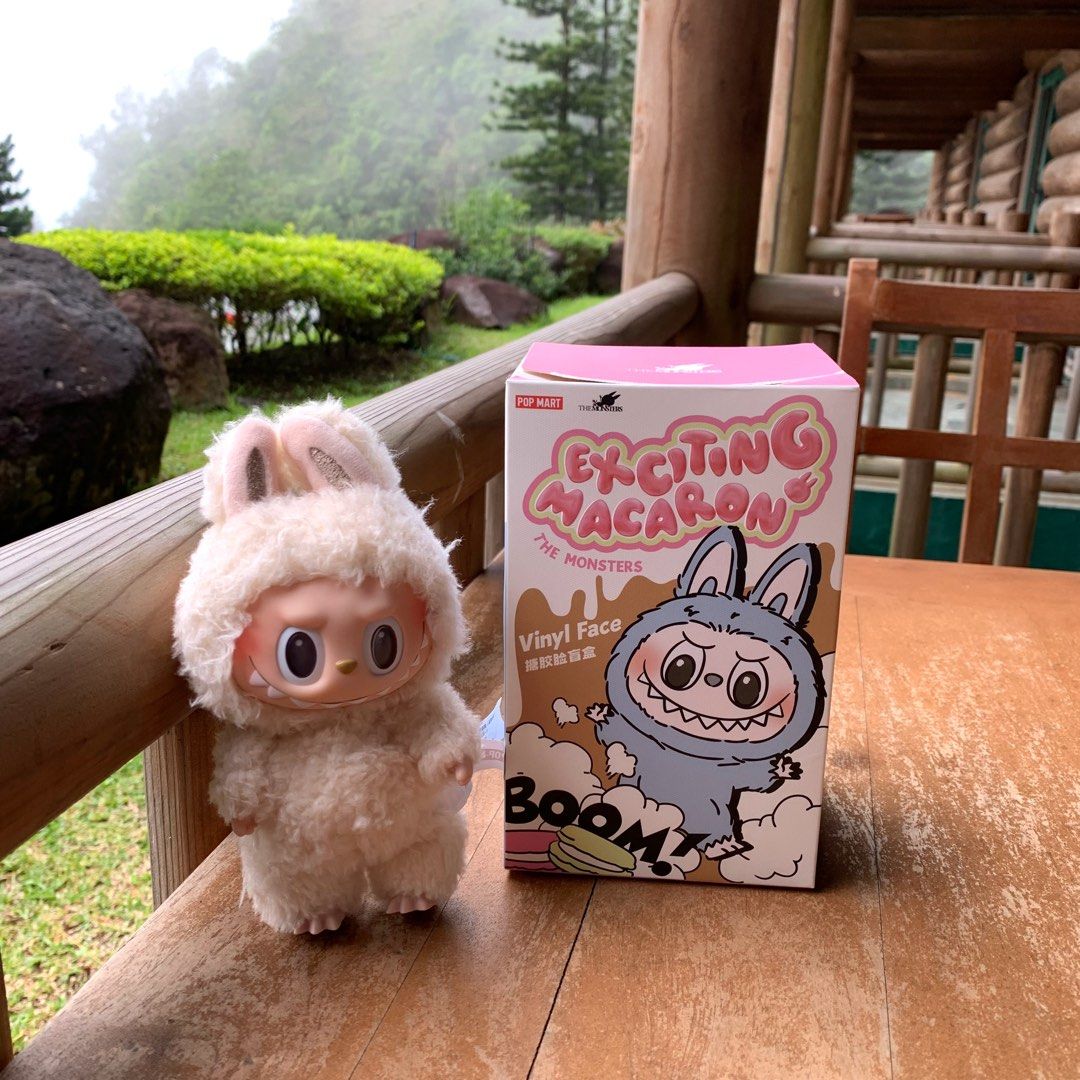Labubu macaron Soy Milk, Hobbies & Toys, Toys & Games on Carousell