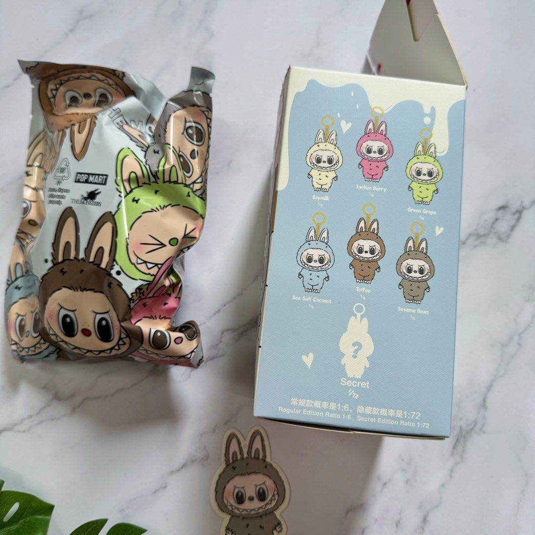 Labubu The Monsters V1 - Sesame Bean, Hobbies & Toys, Toys & Games on ...