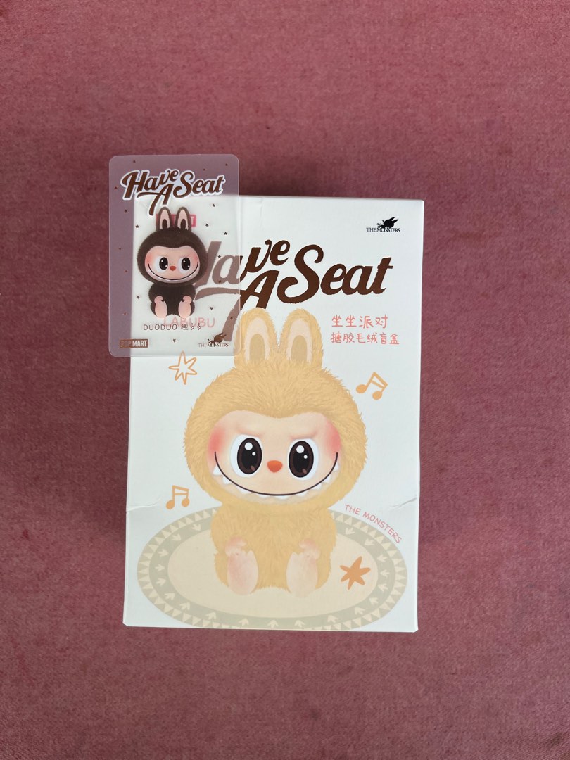 Labubu V2 | Have a Seat: Duo duo Secret, Hobbies & Toys, Toys & Games ...