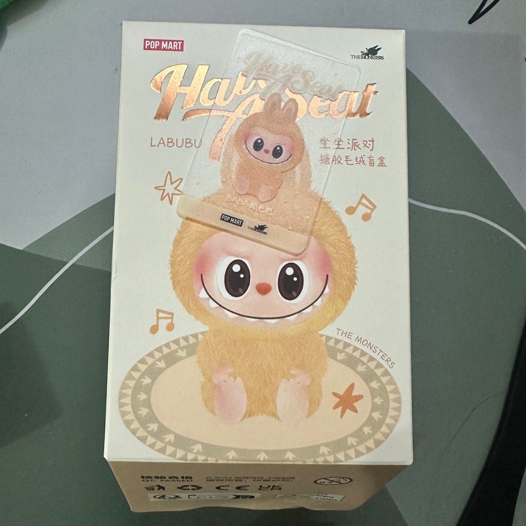 LABUBU V2 Have A Seat BABA, Hobbies & Toys, Toys & Games on Carousell