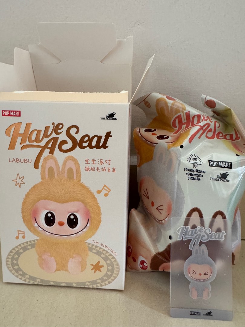 Labubu V2 (HEHE) - 100% Ori, Hobbies & Toys, Toys & Games on Carousell