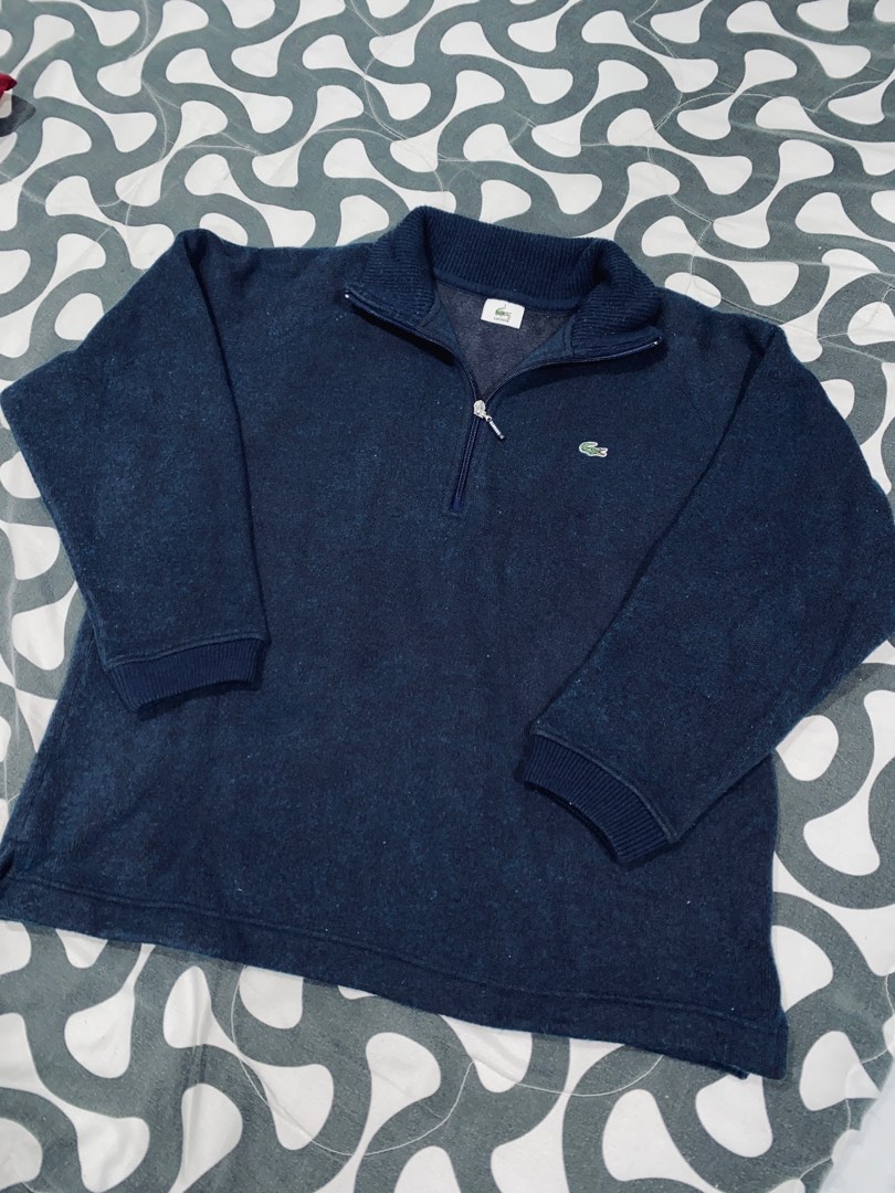 Lacoste Halfzipper, Men's Fashion, Tops & Sets, Tshirts & Polo Shirts on Carousell