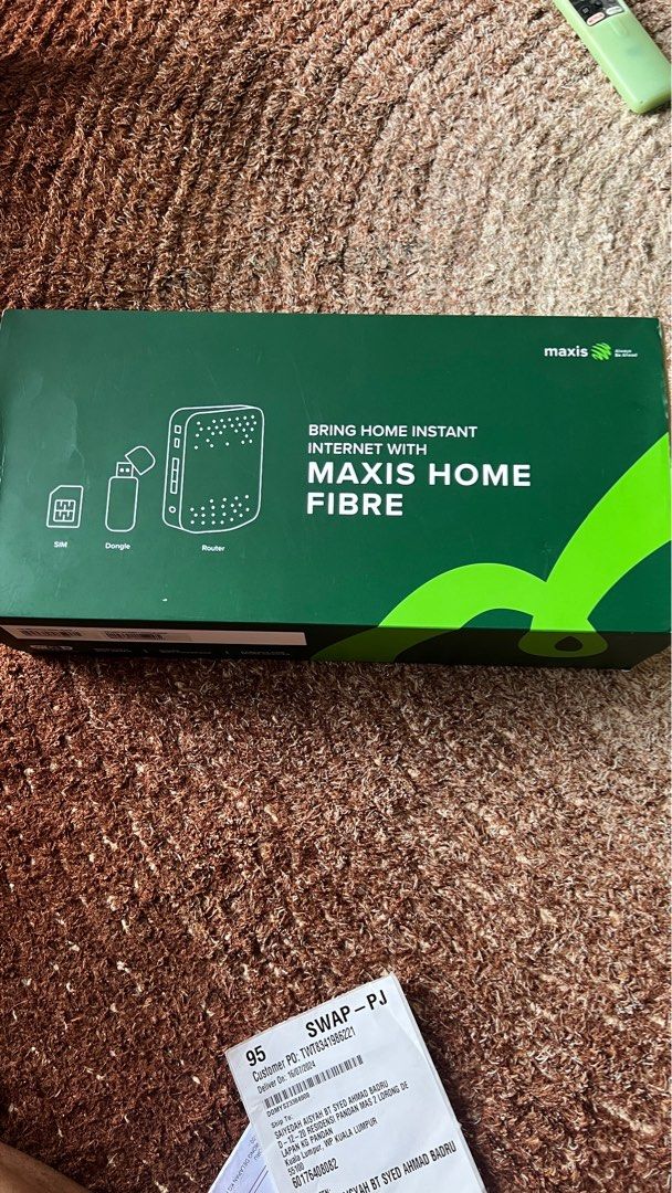 Maxis Home Fibre Wifi 6 Router Dual Band + USB Modem Dongle, Computers ...