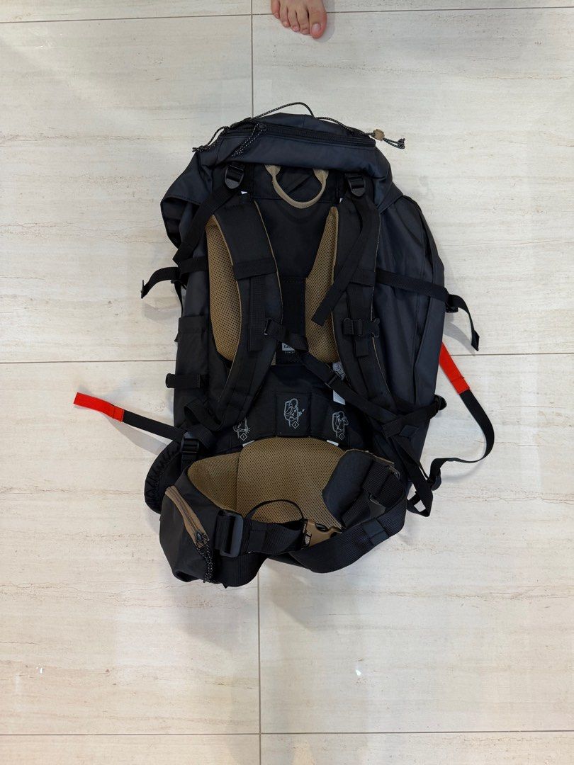 Men Trekking 50L Backpack Forclaz Trek 100 Easyfit - Carbon Grey, Men's ...