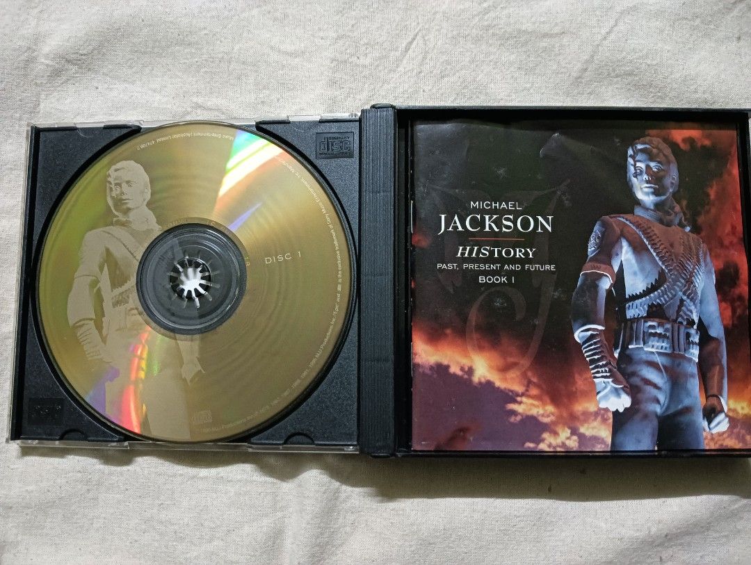 Michael Jackson - History 2CD ( Gold Disc), Hobbies & Toys, Music ...