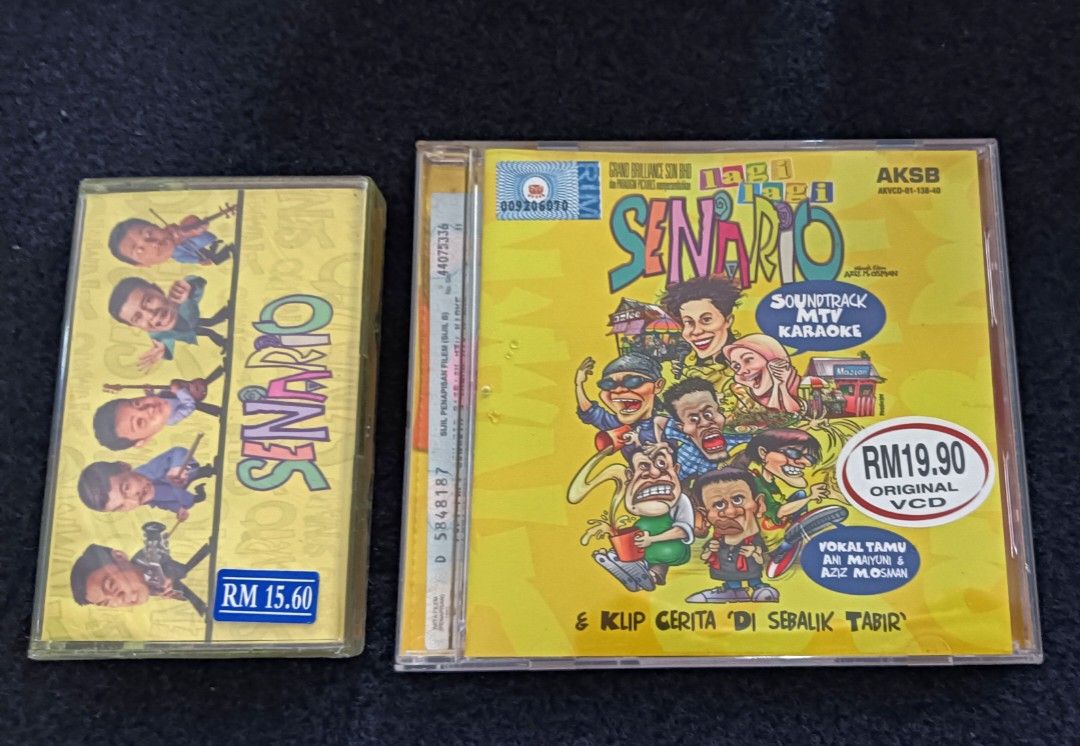 (Mly Kaset) Senario Kaset + Lagi2 Senario Soundtrack Vcd. RM 60 ...