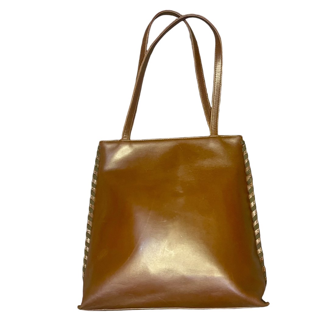 MONTE NEGRO genuine leather shoulder handbag, Fesyen Wanita, Tas ...