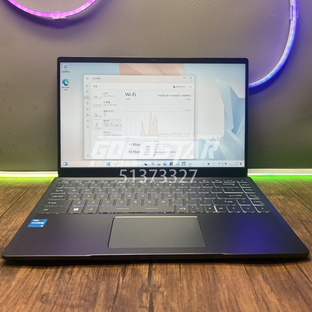 新淨MSI MS-14D2 14吋全高清 / /WiFi 6/Laptop/三個月保養/Notebook/手提電腦/文書手提/31, 電腦 ...