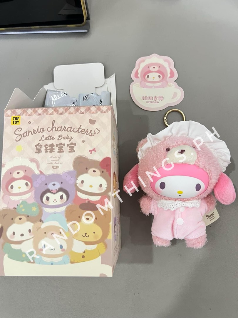 My melody sanrio latte series plush, Hobbies & Toys, Toys & Games on ...