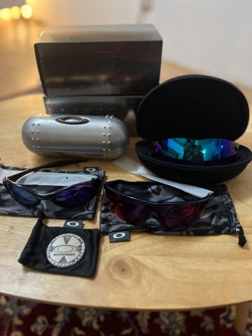 Oakley Brain dead collab, shoes and 2 sunglasses, Men's Fashion ...