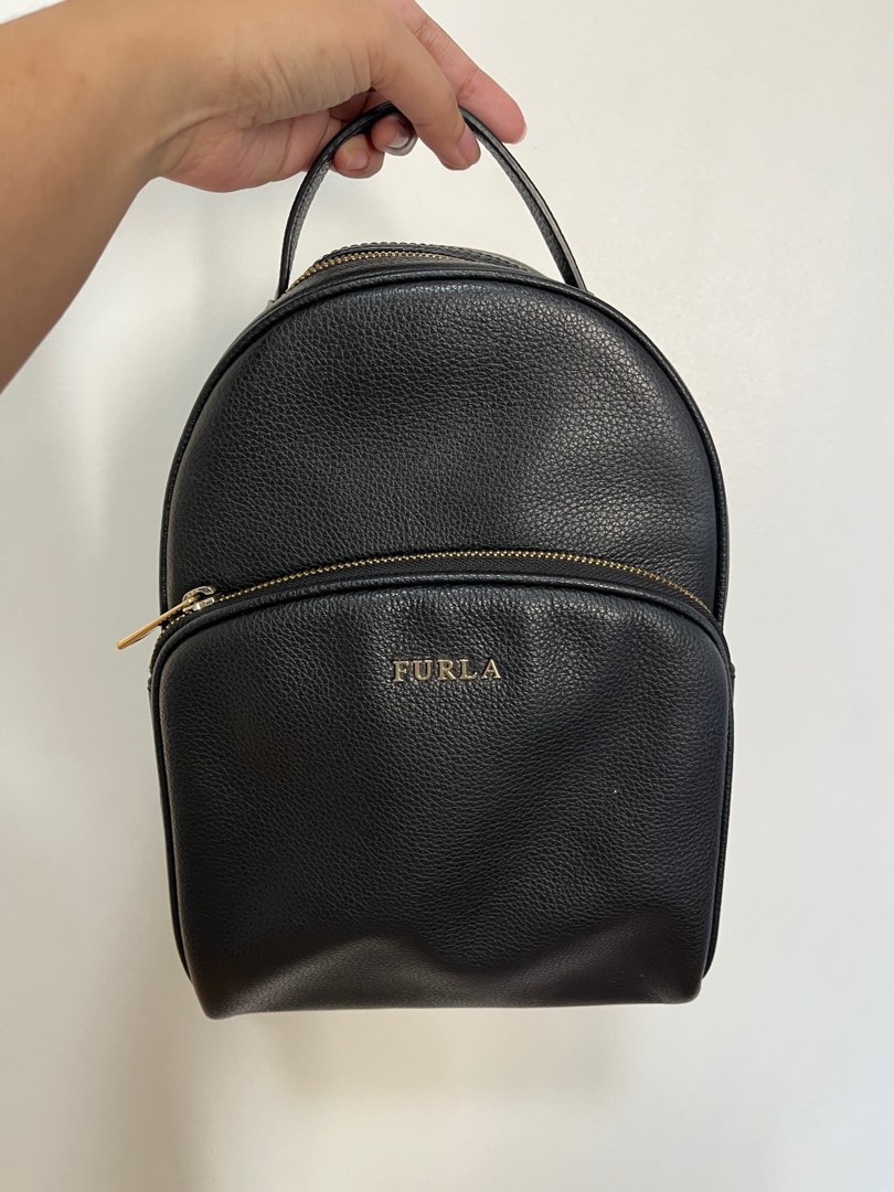 Original FURLA Small Backpack, Luxury, Bags & Wallets on Carousell