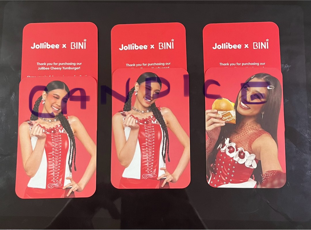ORIGINAL JOLLIBINI PHOTOCARD 2 STACEY AND AIAH, Everything Else, Others ...