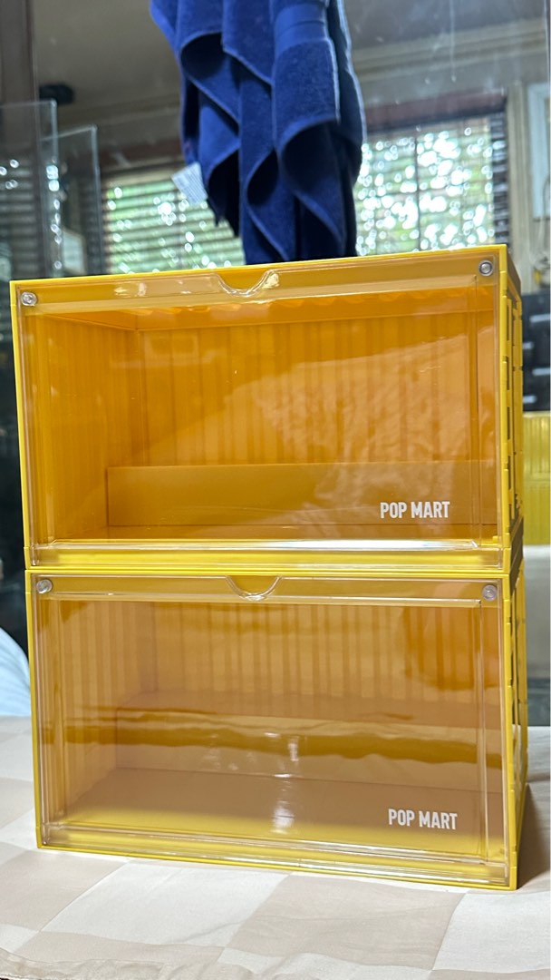 Original Popmart Display Case (yellow), Hobbies & Toys, Toys & Games on ...