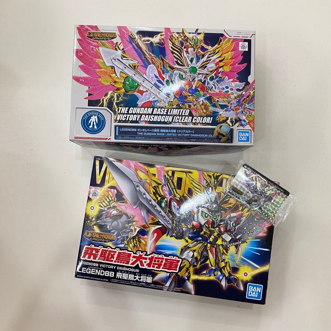 PB Legend BB BB戰士 飛驅鳥大將軍 飛駆鳥 連閃卡 高達基地 透明 限定 Victory Daishogun The Gundam Base Limited Clear ...