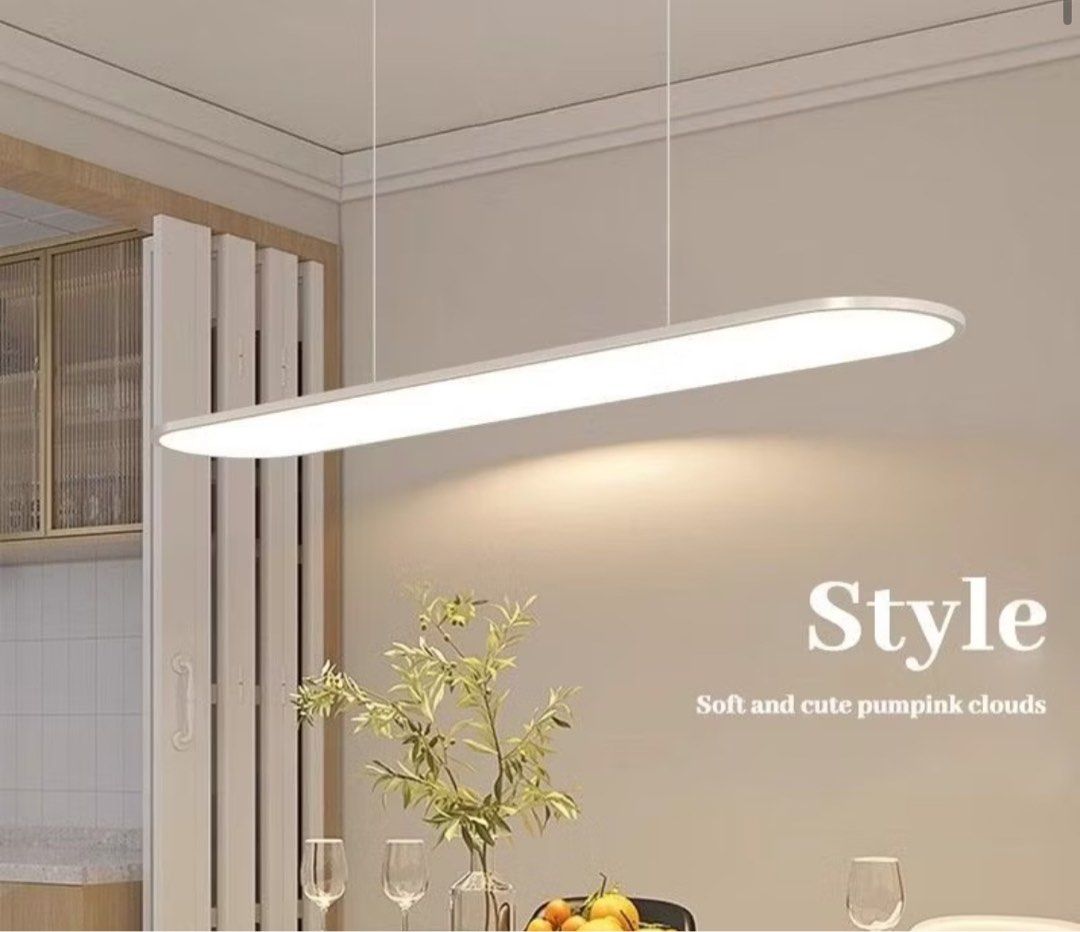 Pendant LED Light 120cm, Furniture & Home Living, Lighting & Fans ...