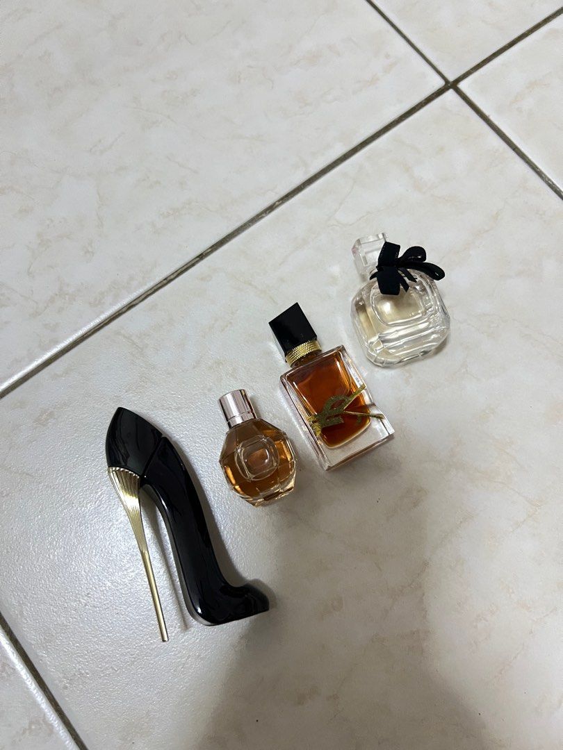 Perfume miniature YSL carolina herrera all for rm200 (each rm70 ...