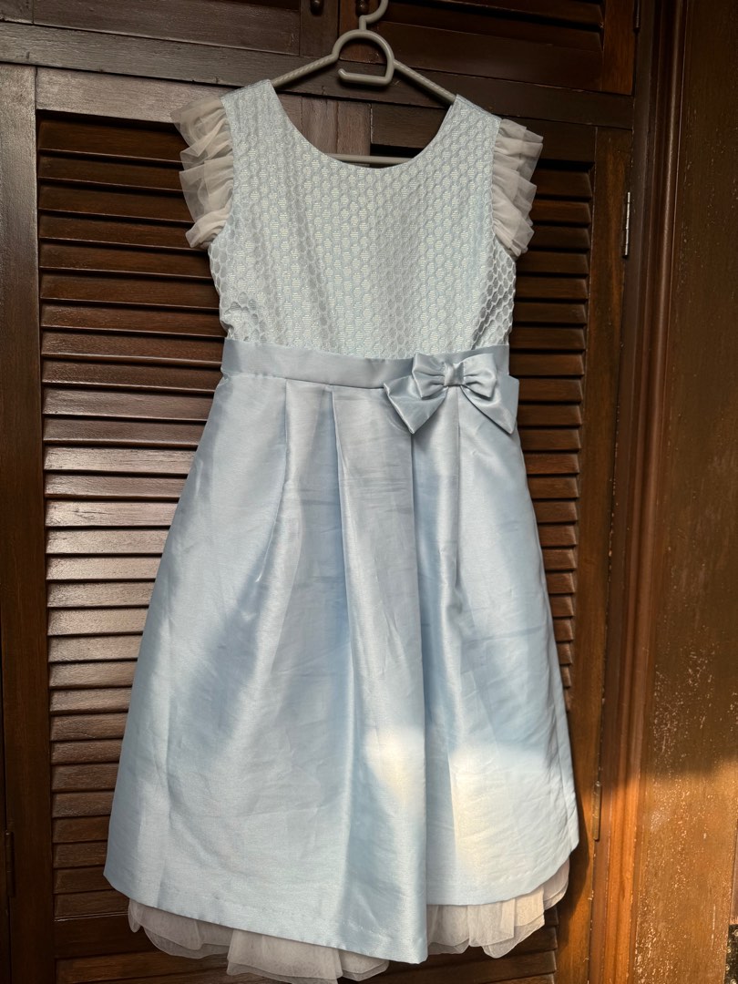Periwinkle baby blue dress, Babies & Kids, Babies & Kids Fashion on ...