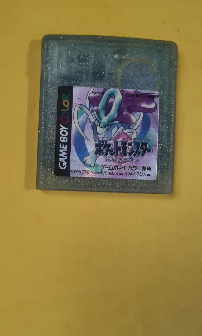 Pokemon Crystal Gameboy Color | Nintendo RETRO, Video Gaming, Video ...