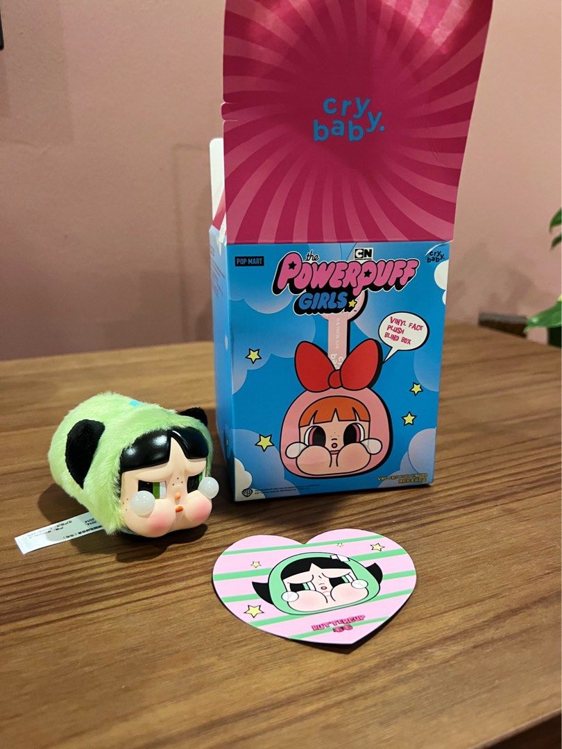 Popmart Cry baby Powerpuff Girls Buttercup Original, Hobbies & Toys ...