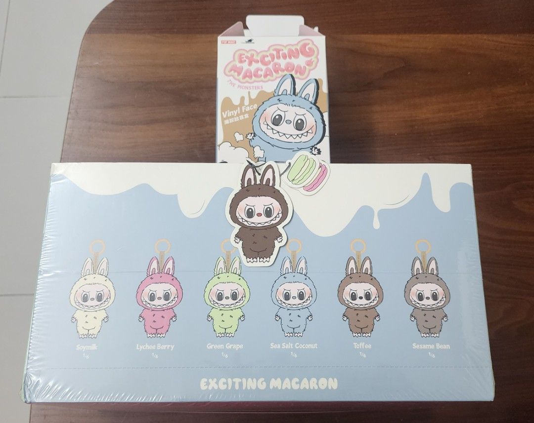 Popmart labubu V1 exciting macaron, Hobbies & Toys, Memorabilia ...
