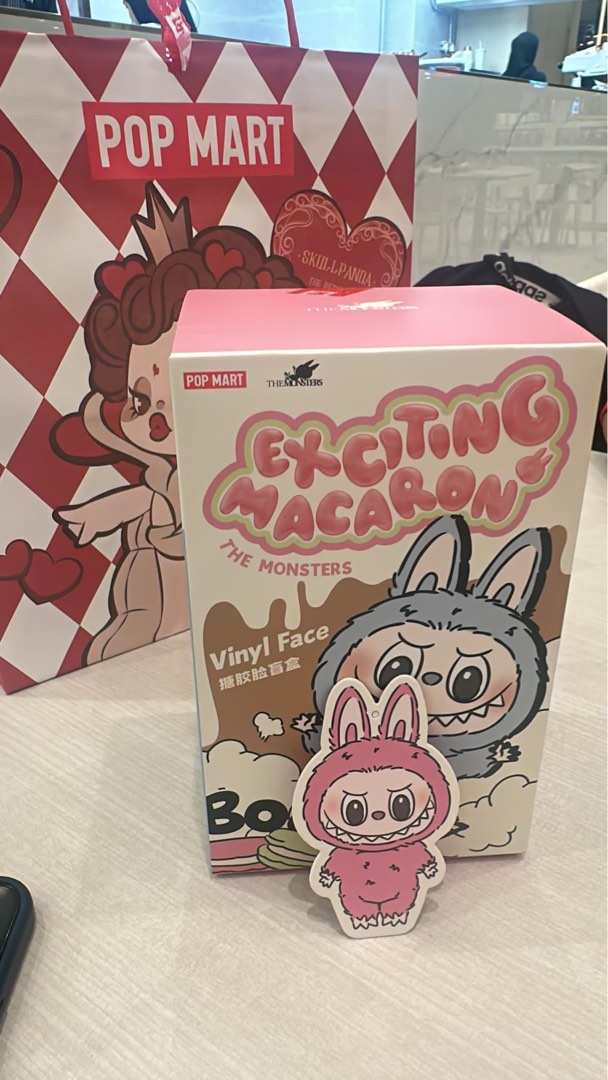 Popmart The monsters Labubu v1 Macaron Lychee Berry. Can meet up right now in Sunway pyramid ...